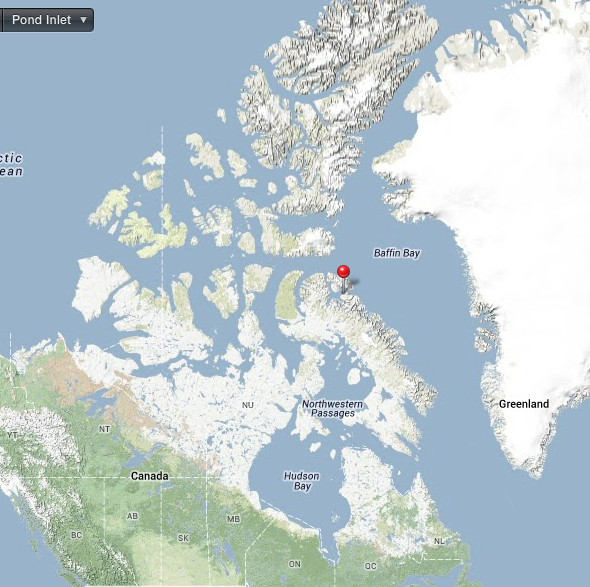 Thursday June 6 2013 Pond Inlet Nunavut